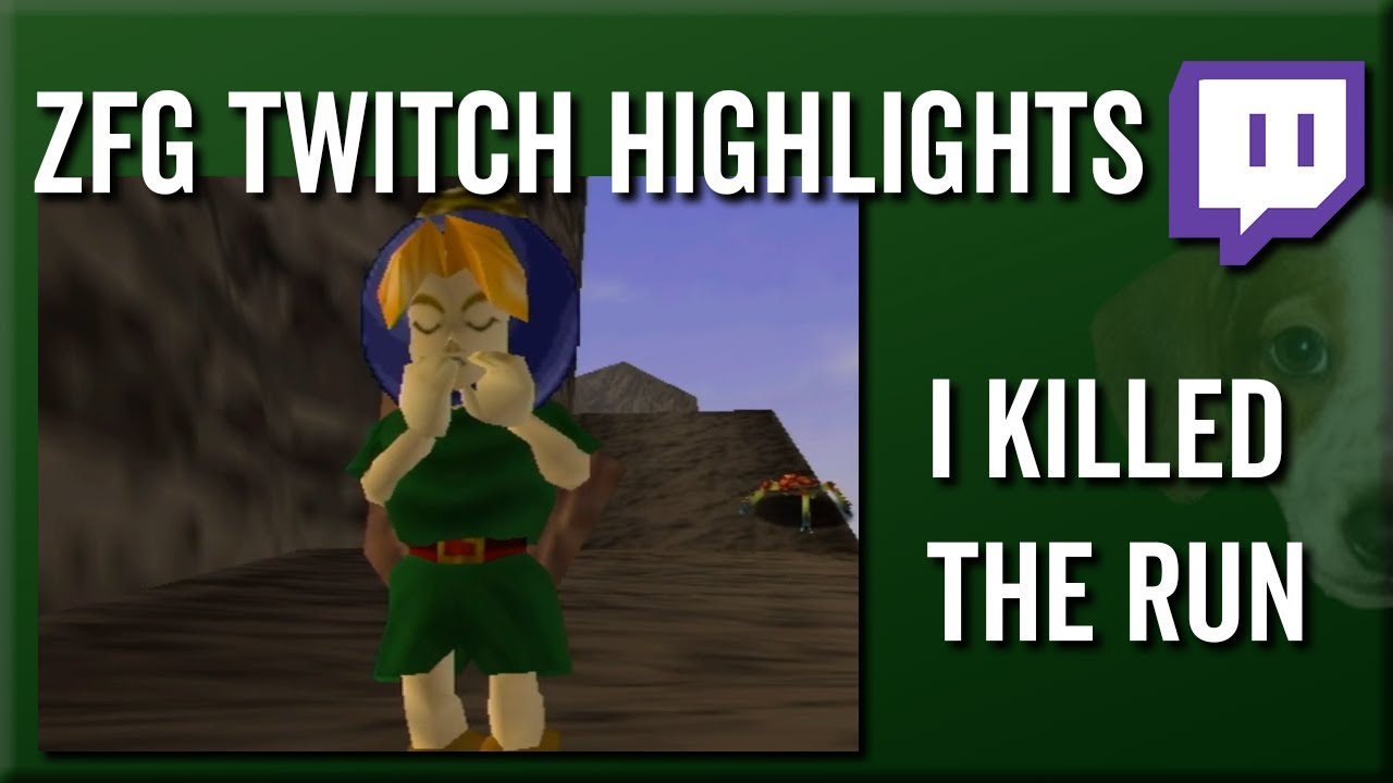I Killed the Run - ZFG Twitch Highlights - YouTube