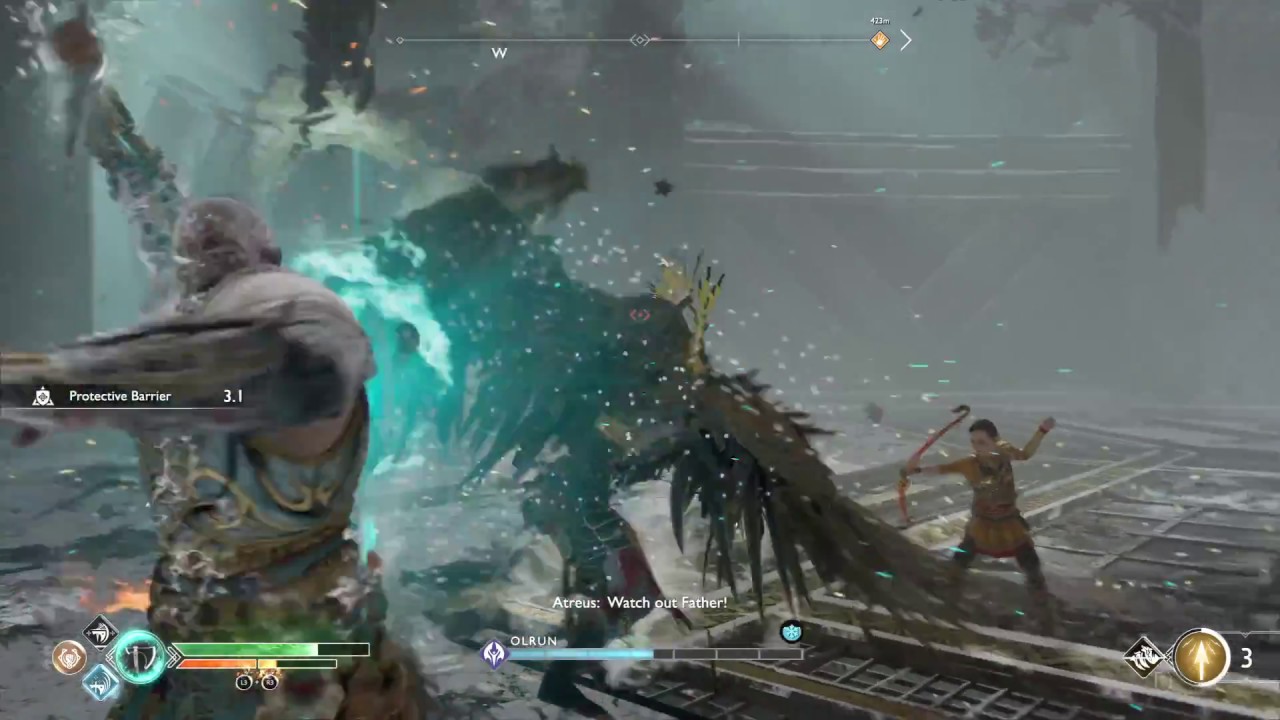 God of War - Olrun Valkyrie - Sindri's armor OP - (Give me God of War ...