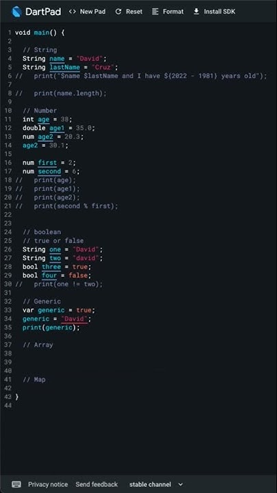 Arrays Or Lists in Dart #shorts - YouTube