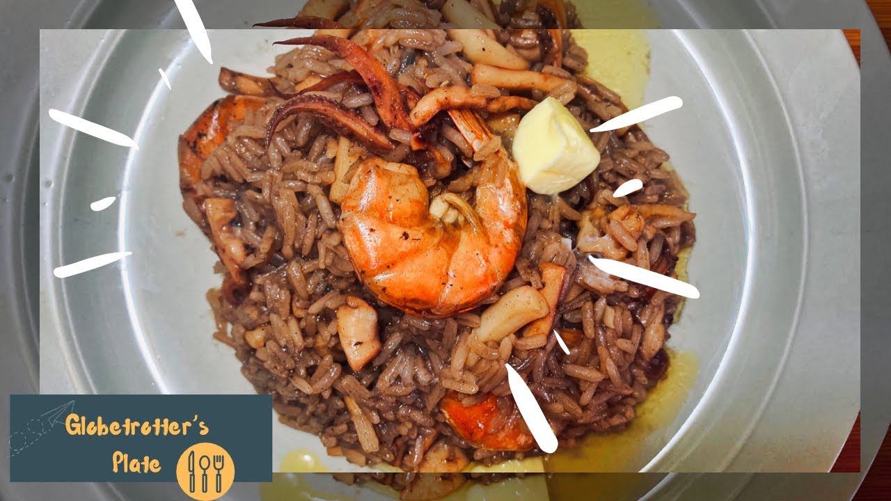 CRNI RIŽOT (BLACK RISOTTO) - RECIPE FROM CROATIA 🇭🇷 - YouTube