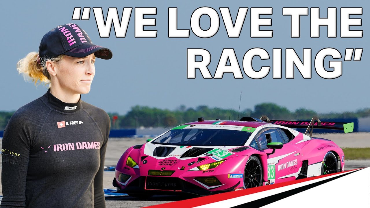 Iron Dames Driver Rahel Frey Talks Coming to America with IMSA ...