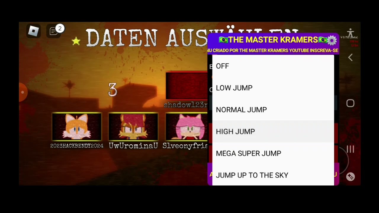 Roblox mod menu hack sonic.exe the disater long play🦔🦊😈😈😈 - YouTube