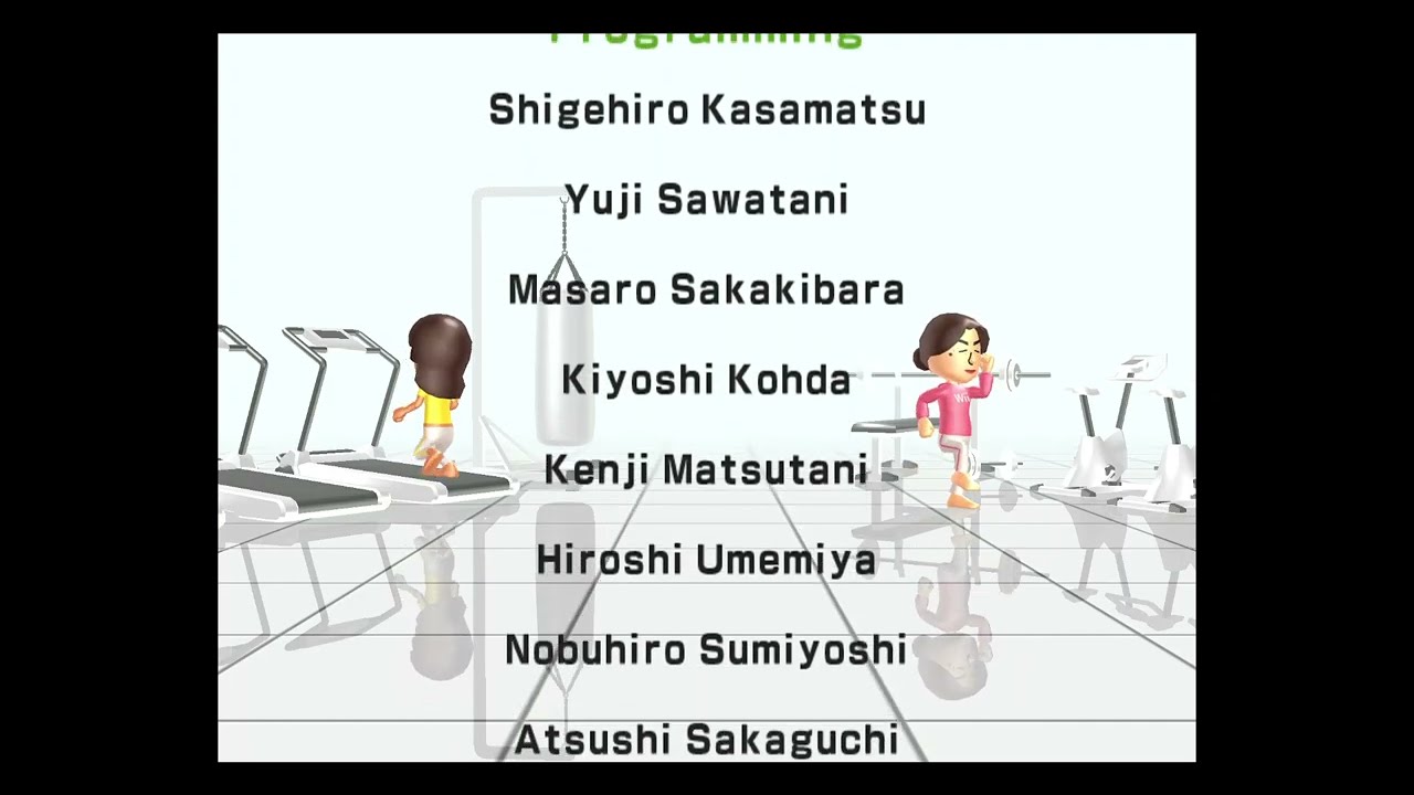 Wii Fit Credits with Custom Miis - YouTube
