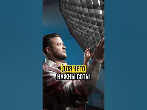 Что такое соты на софтбоксе и для чего нужны ? - YouTube