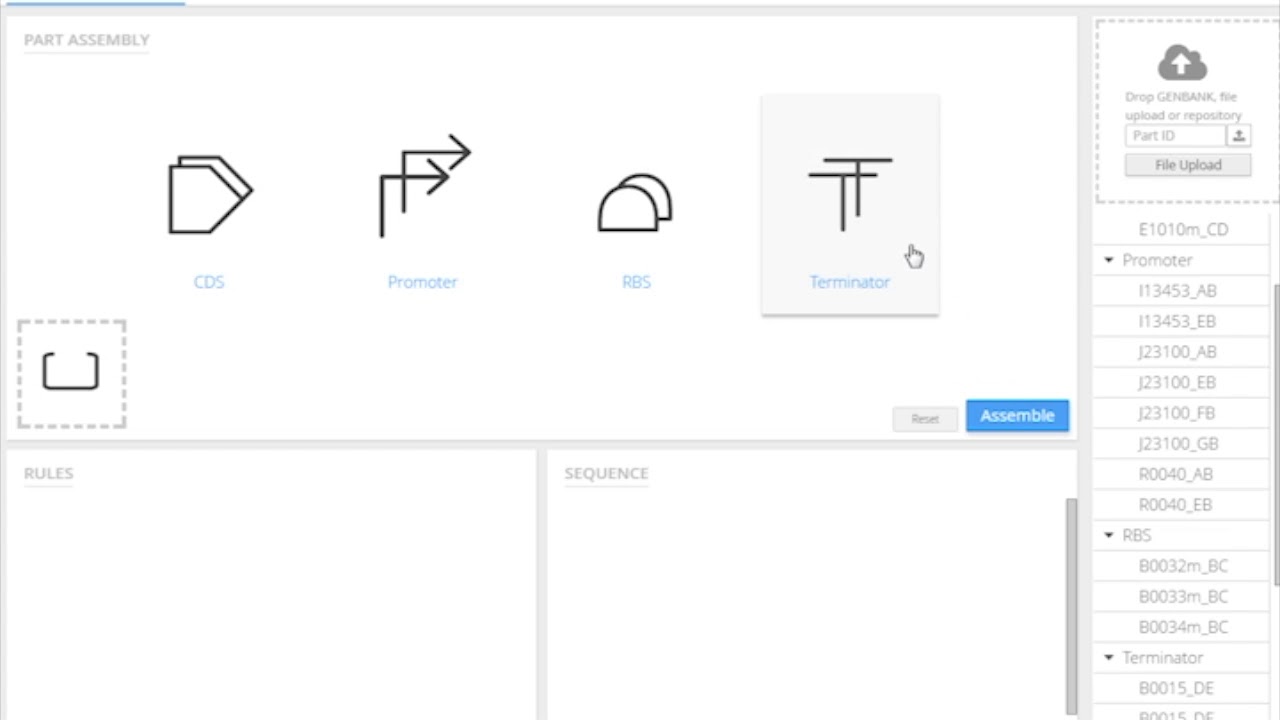 Combinatorial MoClo Assembly Tool - YouTube