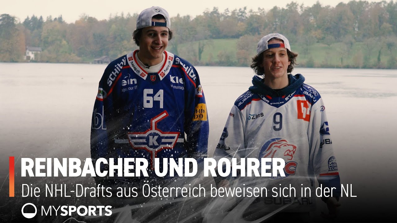 Die Montréal-Drafts Reinbacher und Rohrer in der National League - YouTube