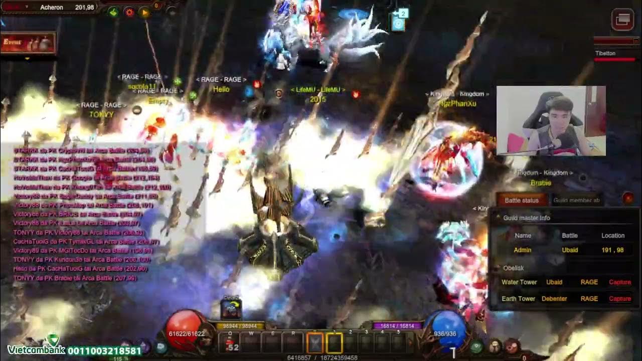 MU ONLINE | ARCA WAR SUPER LEAGUE Mùa 3 (trận 5) - Máy chủ Phục Hưng 31/5/2023 | LifeMU Season ...