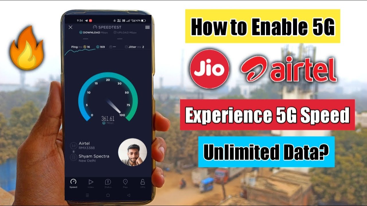 How to Enable 5G Services in Airtel 5G and Jio 5G | Unlimited Data ...