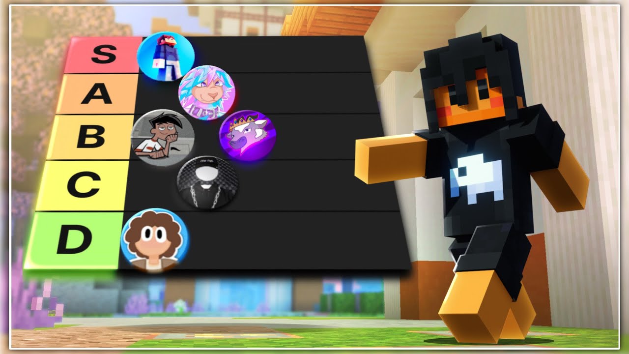 Ranking Minecraft YouTubers Based on PURE Skill! - YouTube