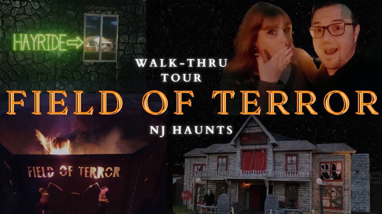 FIELD OF TERROR - NJ Haunted events! Food, Fun & Haunts! #HauntedHayride - YouTube