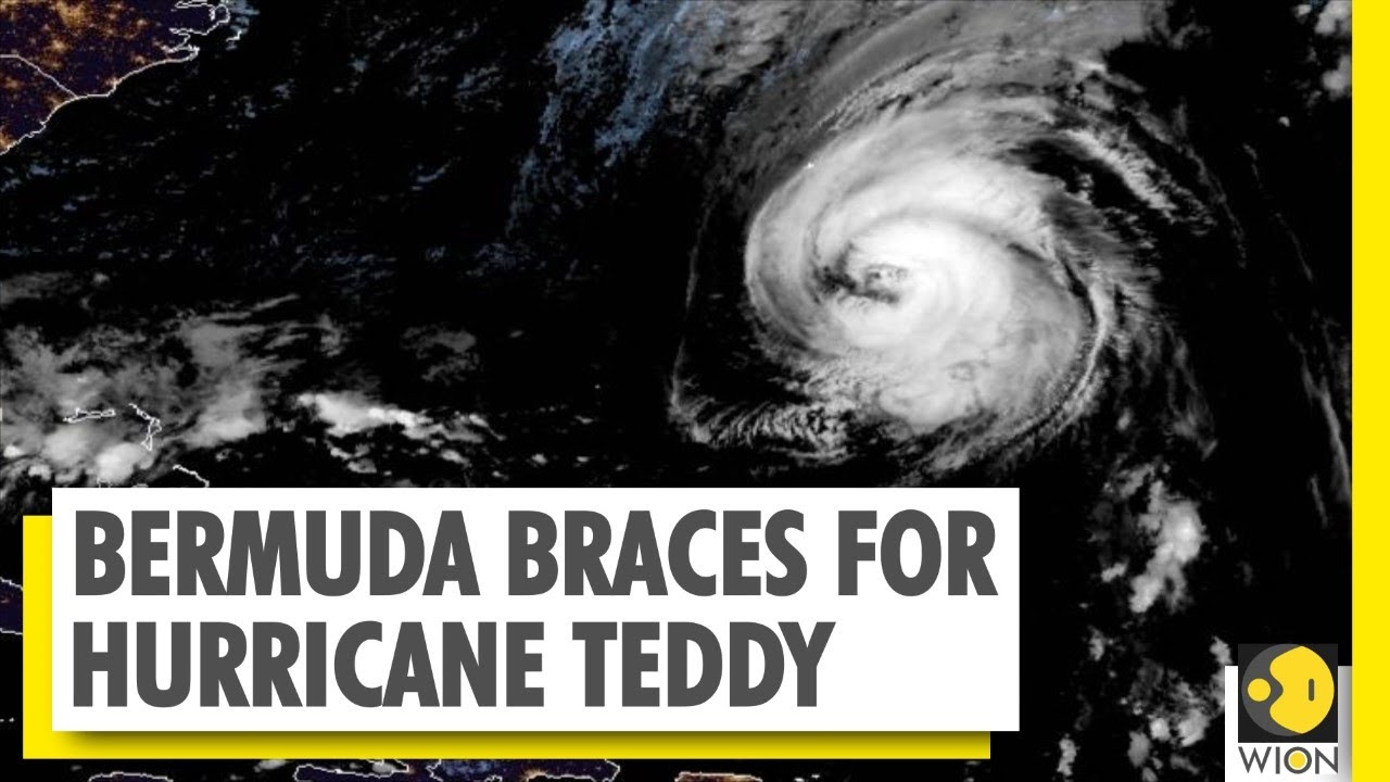 Bermuda prepares for rain as Hurricane Teddy approaches - YouTube