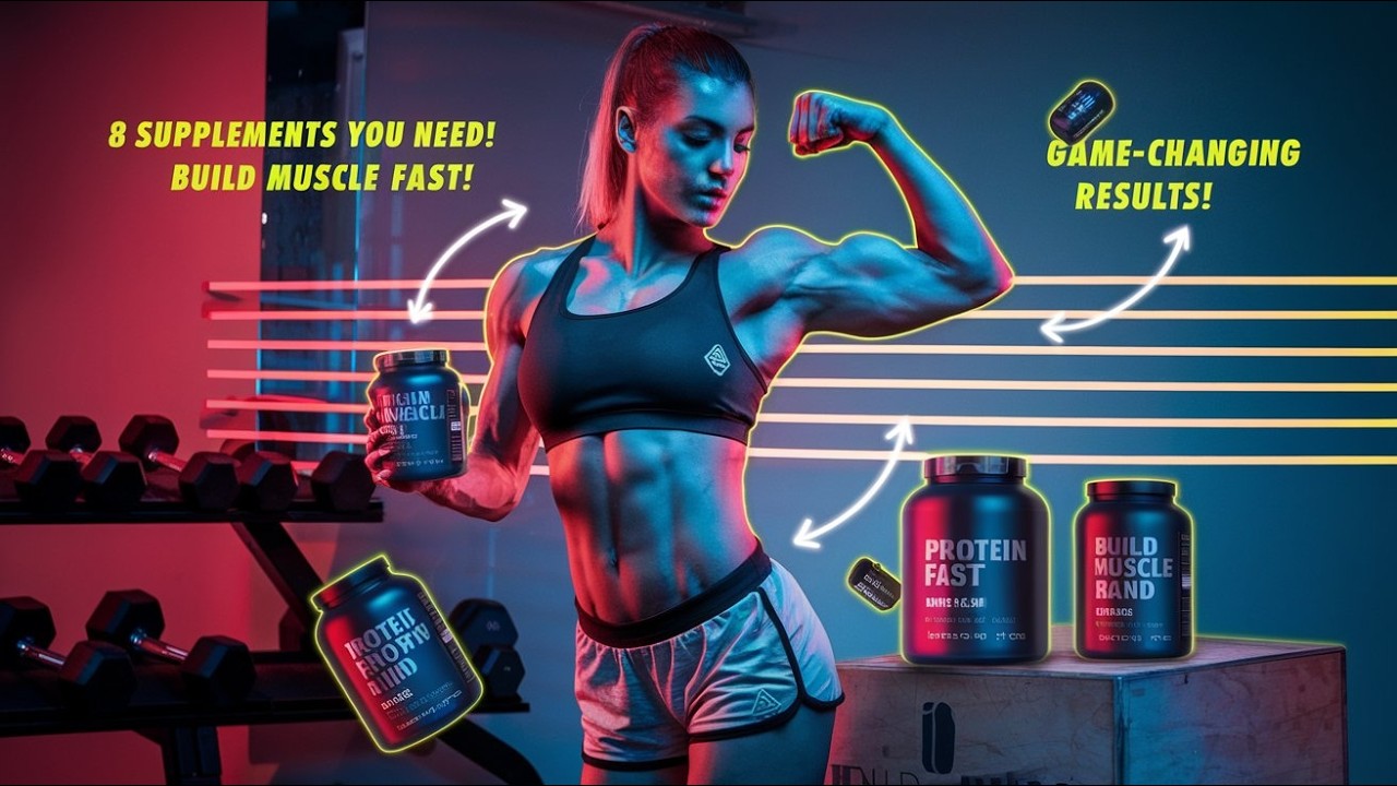 8 Best Supplements to Build Muscle Fast and Effectively! | FIT ON HOME ...