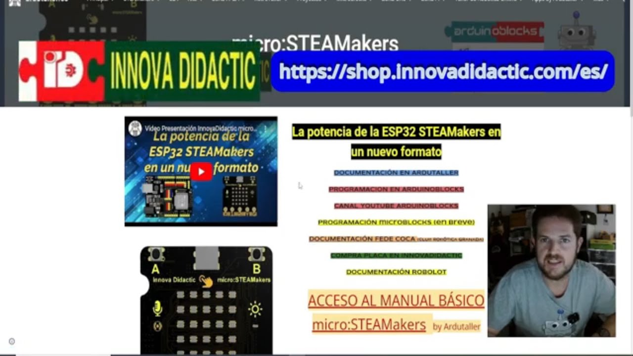 Presentación micro:STEAMakers ardutaller - YouTube