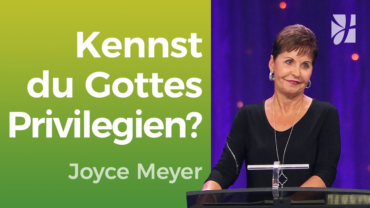 Bibel, Jakobus 4 ️ ERHALTE DIE PRIVILEGIEN GOTTES 🤩 – Joyce Meyer – Mit ...