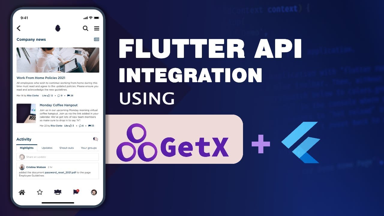Part 12api Getx Integrationsetting Up Flutter Project Youtube