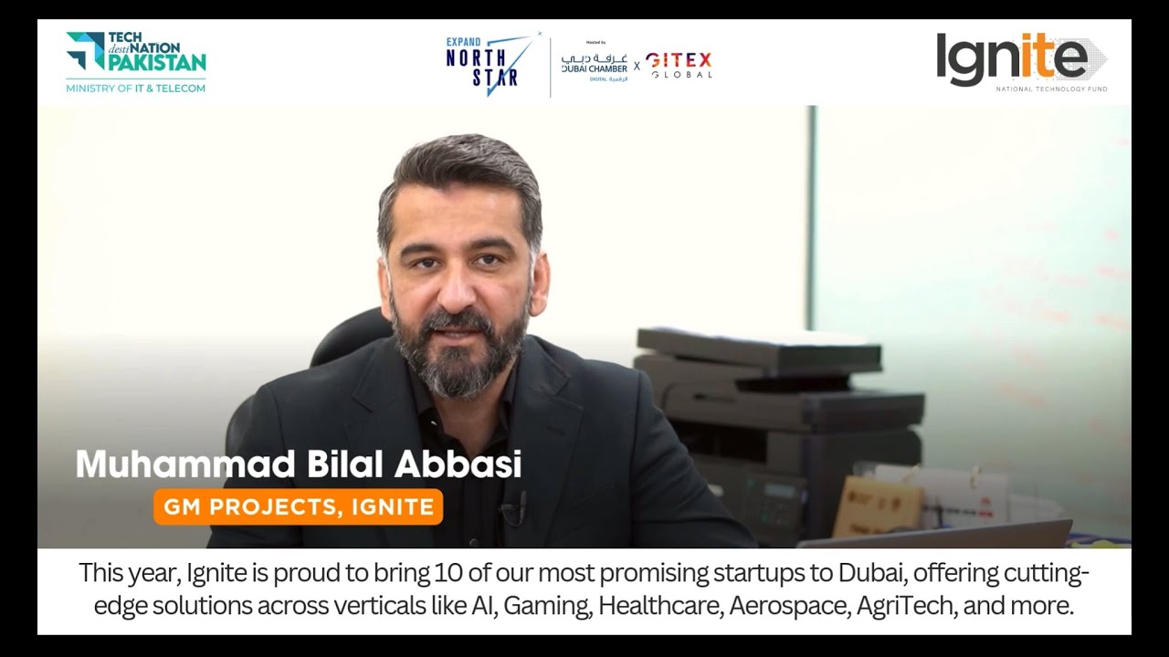 Innovation from Pakistan: Insights with Muhammad Bilal Abbasi at #GITEX 2024 - YouTube