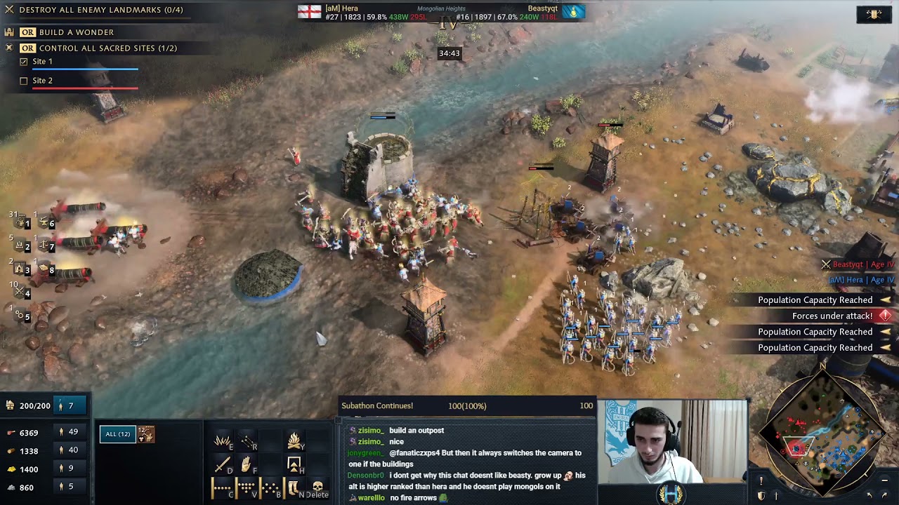 Soldiers are sheep [Age of Empires 4] - YouTube