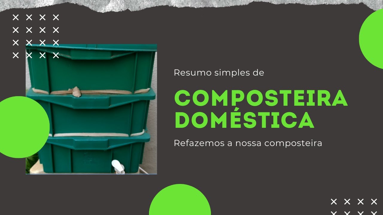 Composteira para casa - Composteira doméstica| Resumo simples - YouTube