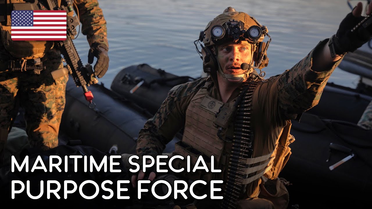 U.S. Marines | Maritime Special Purpose Force | Amphibious Raid, Night ...