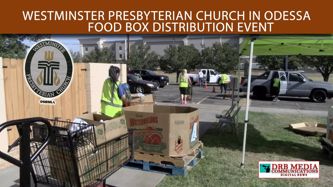 Westminster Presbyterian Church Food Box Distribution Event - YouTube