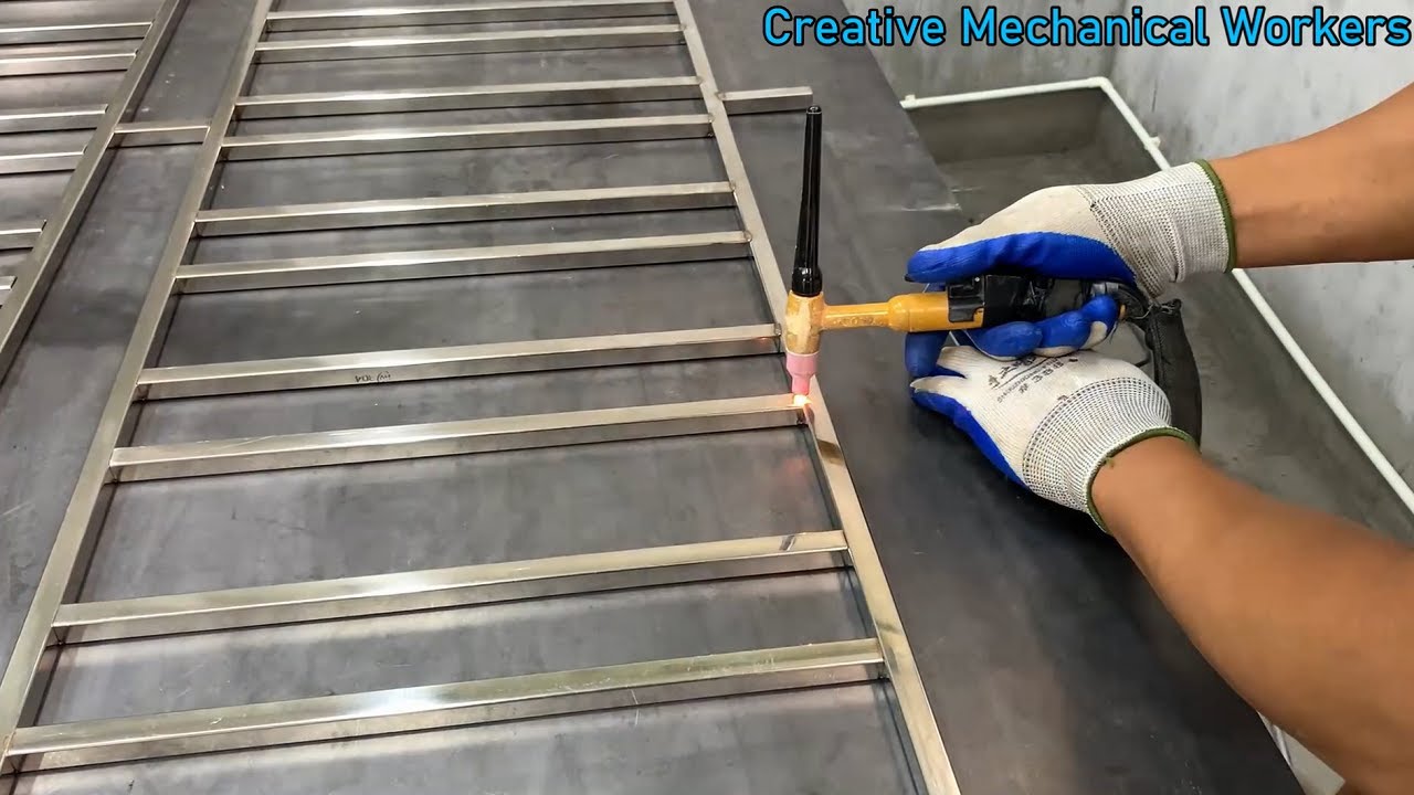 Simple 304 steel window design ideas - YouTube