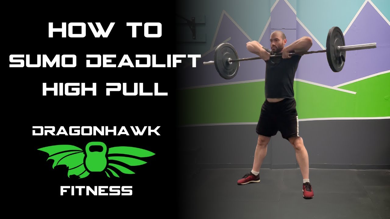 Proper Form of a Sumo Deadlift High Pull - YouTube