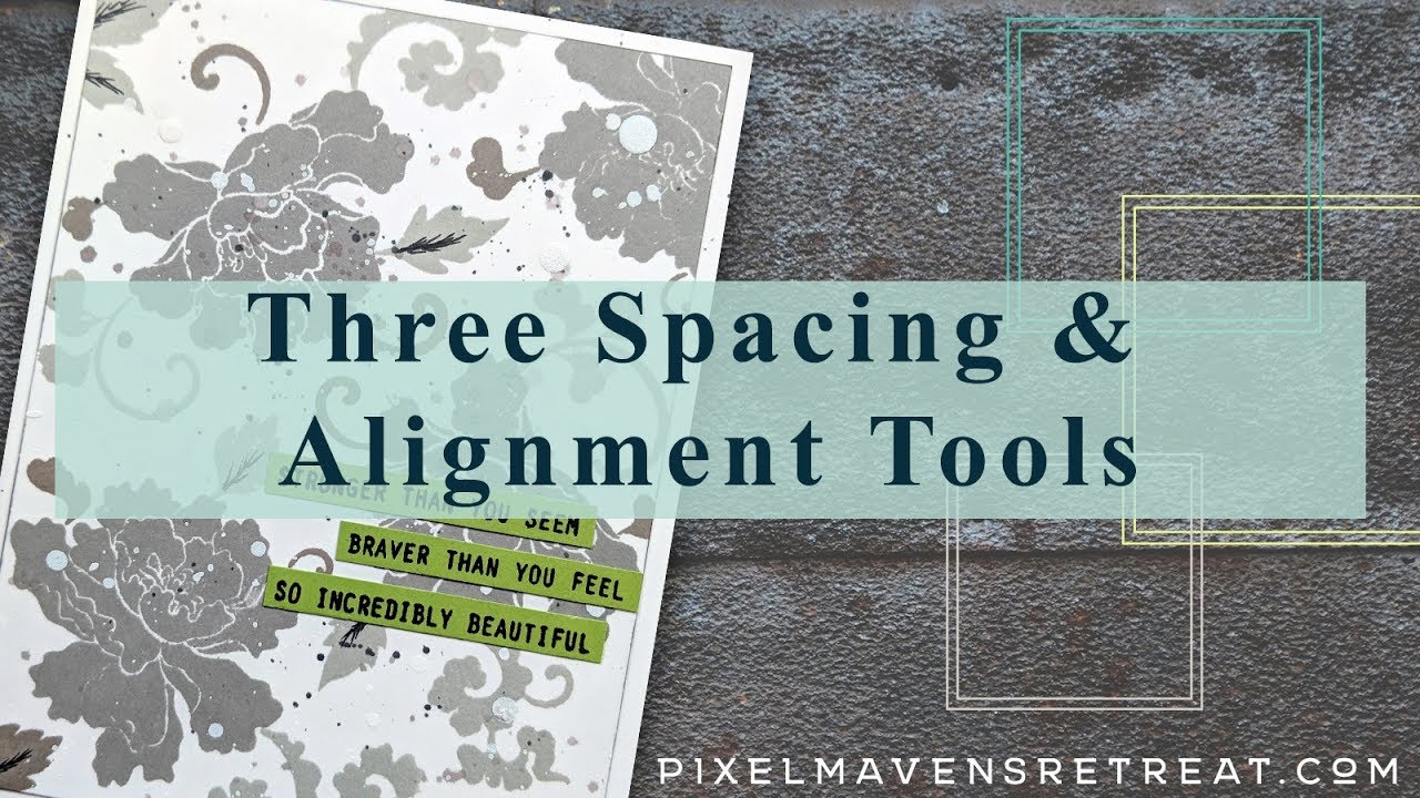 Three Spacing & Alignment Tools - YouTube