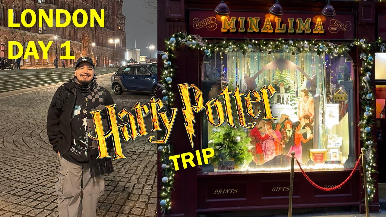 My First Day in London: Noble Collection, LEGO, MinaLima & More! - YouTube