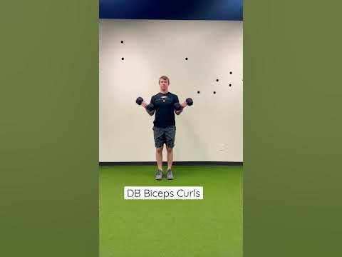 DB Biceps Curls - YouTube