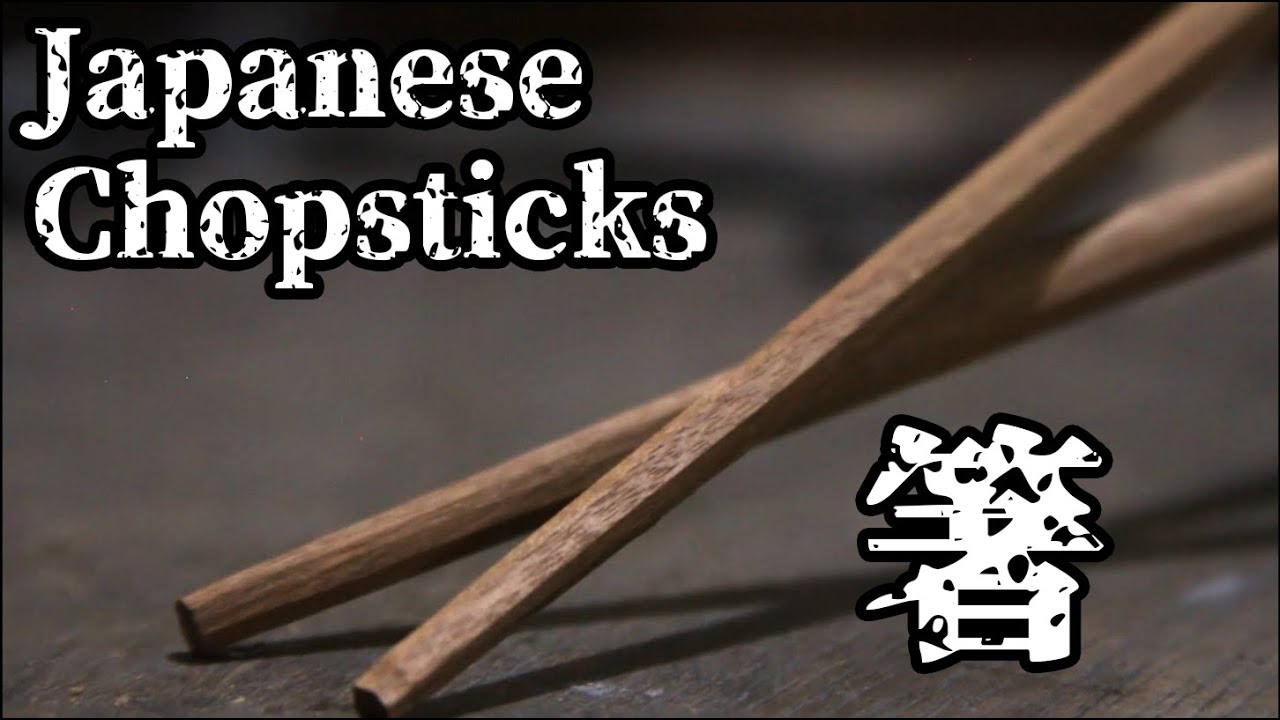 Traditional Woodworking: Handmade Japanese Chopsticks from Molave ...