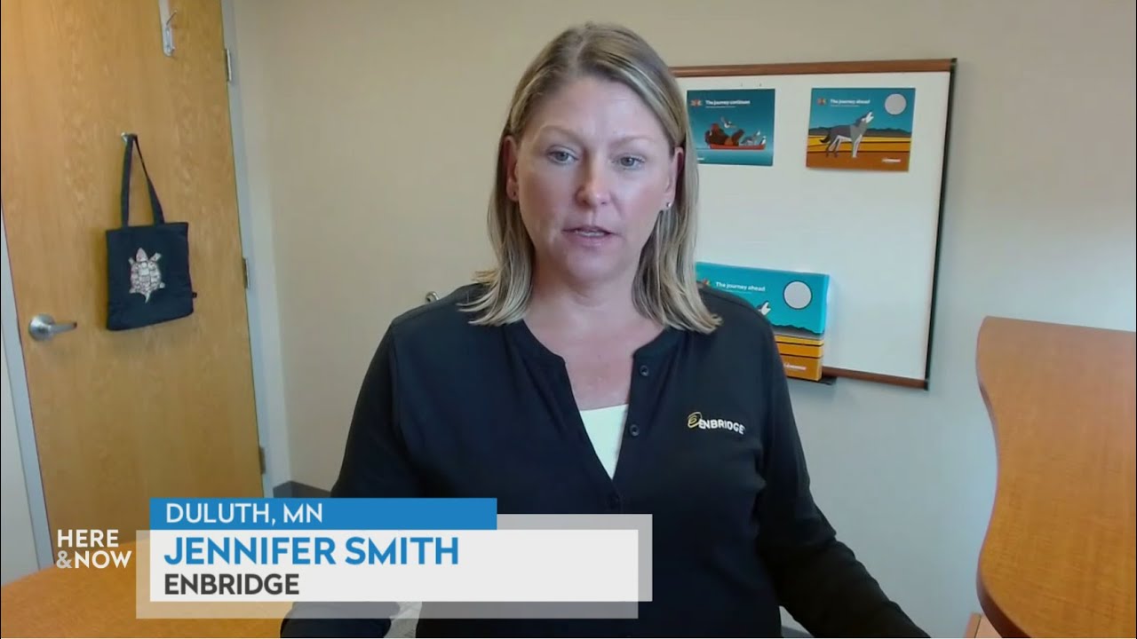 Jennifer Smith on Enbridge's proposal for rerouting Line 5 | Here & Now ...