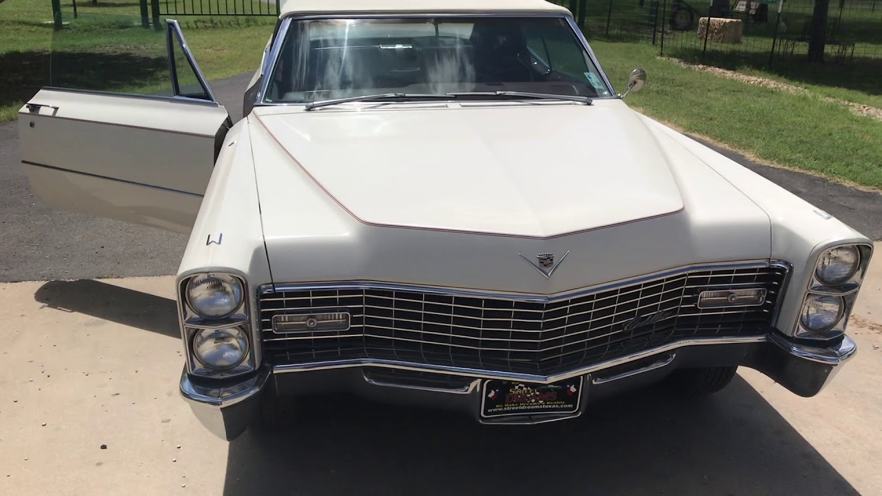 1967 Cadillac de Ville Convertible 67-4755P - YouTube