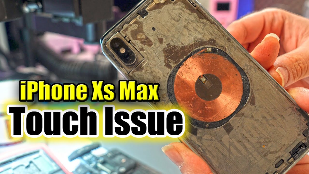 iPhone XS Max Touch Repair: Fixing with Bottom PCB Swap - YouTube