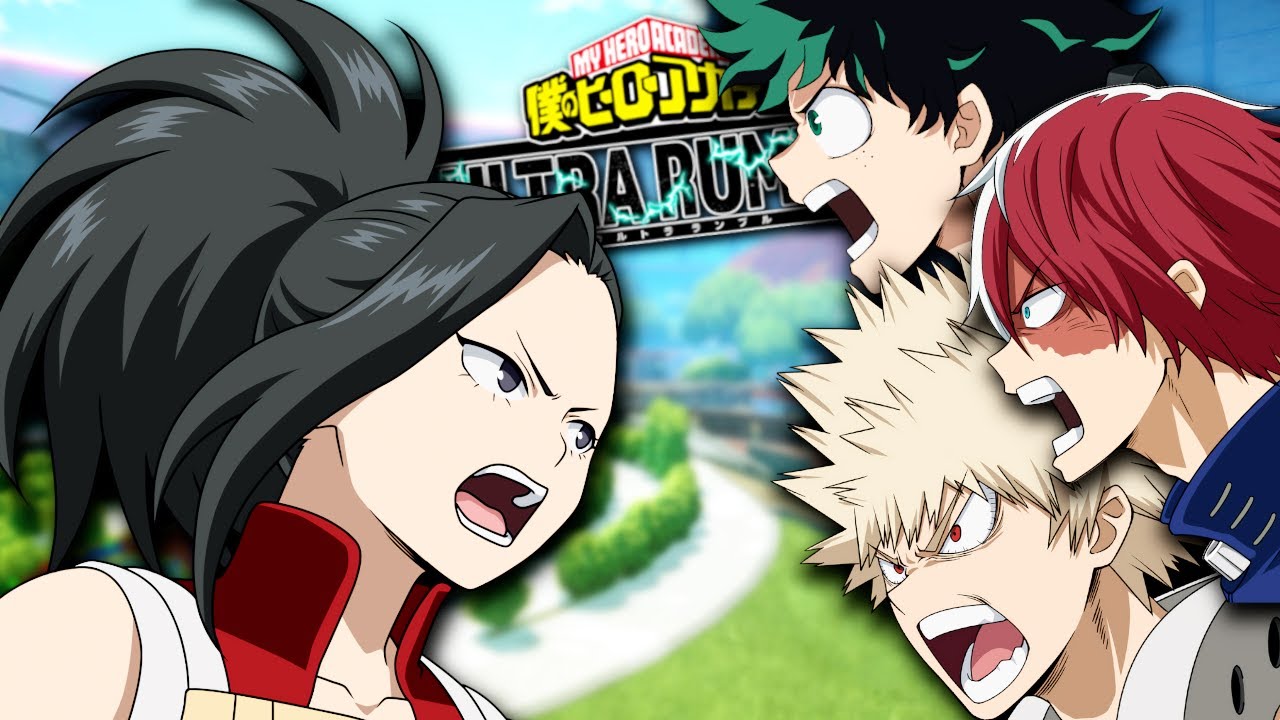 #1 Momo VS The Future Of Pro Heroes l MY HERO ULTRA RUMBLE - YouTube