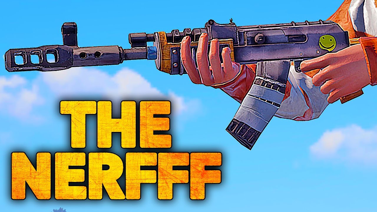 muzzlebrake finally NERFED! Rust Update - YouTube