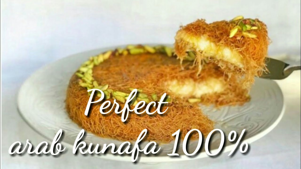 perfect Arab Kunafa ( ഇതാണ് original Arab Kunafa Iwith home made Kunafa ...