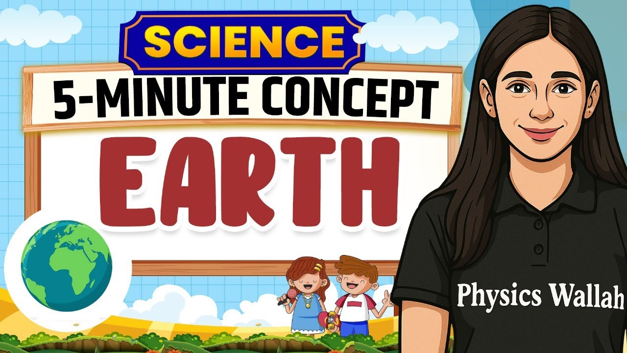 Learn Earth: The Blue Planet in 5 mins | Science For Class 3rd to Class ...
