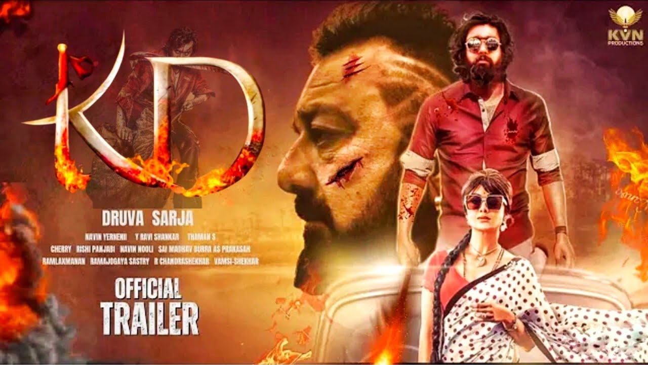 KD - The Devil | Official Trailer (Hindi) | Dhruva Sarja | Sanjay Dutt ...