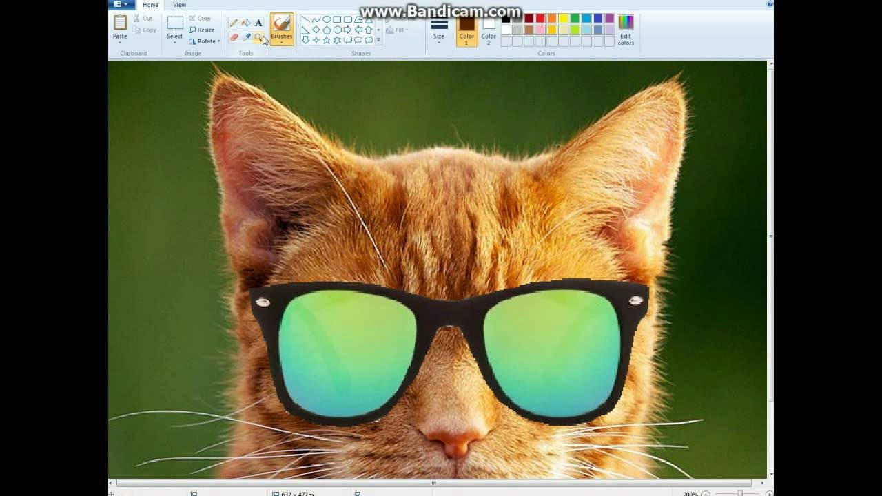 How to correctly photoshop using ms paint (Legit tutorial) - YouTube