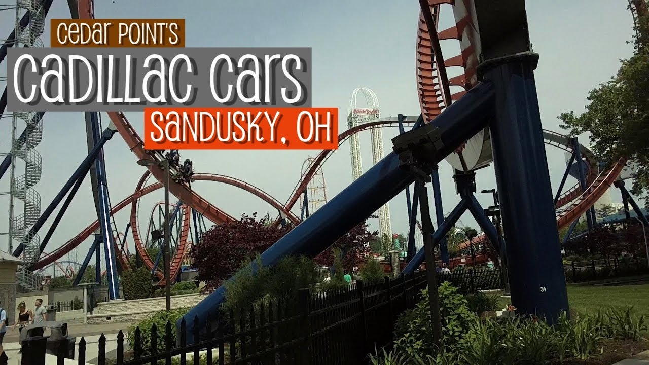 Cedar Point's Cadillac Cars (onride 2018) - YouTube