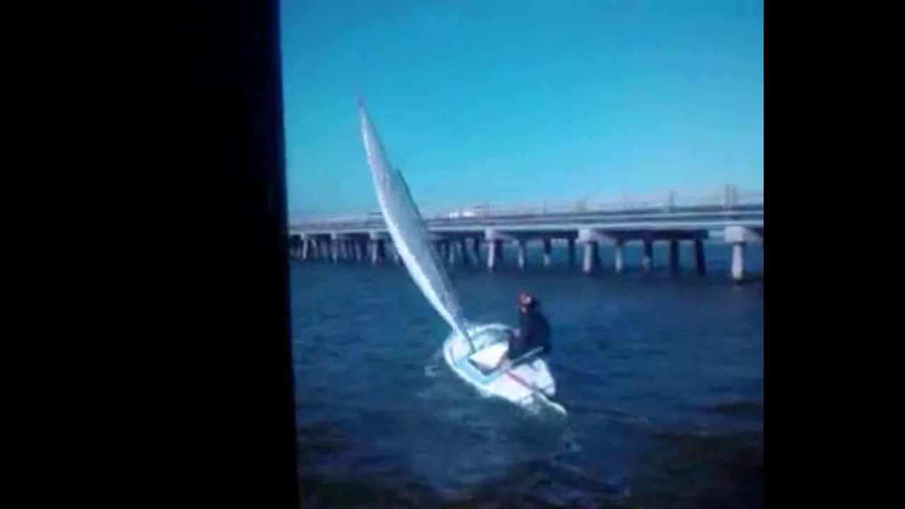 Captain Larry and his dolphin sailboat - YouTube