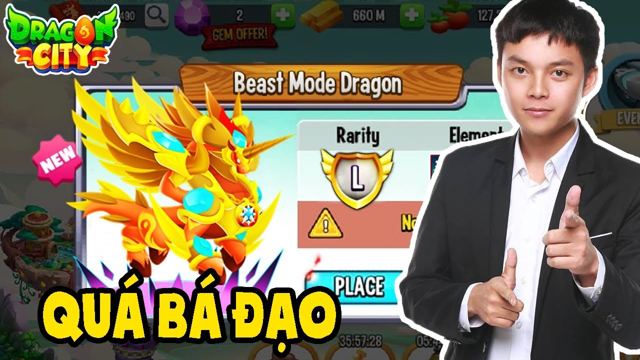 Reviews Rồng Huyền Thoại VIP 5 Sao Kì Lân Spiked Pegasus | Vũ Liz Dragon City - YouTube