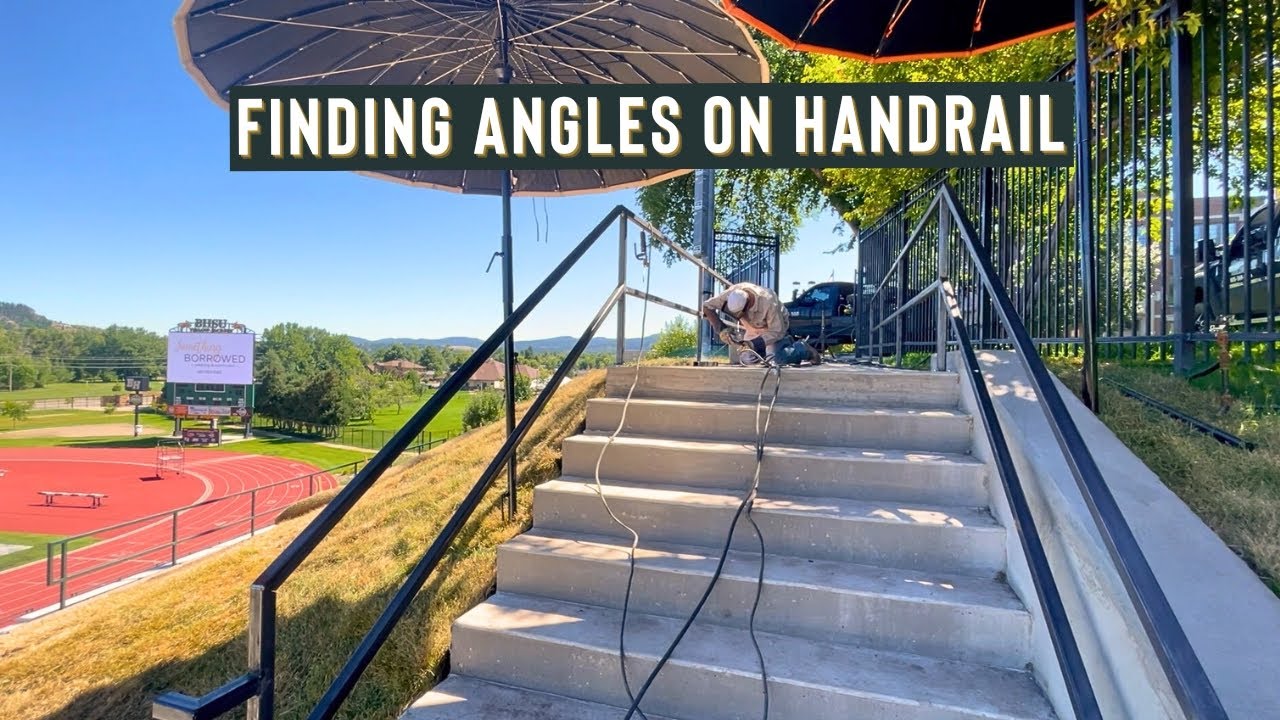 Handrail Angles, Wrong Cuts, Oh my! Can We Get It Right? - YouTube