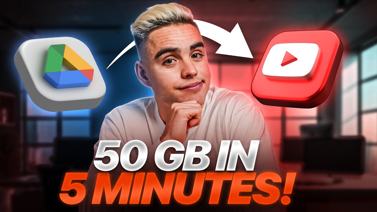 Uploading MASSIVE Videos To YouTube from Google Drive - YouTube