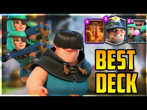 OVERPOWERED RASCALS MINER POISON DECK | Clash Royale - YouTube