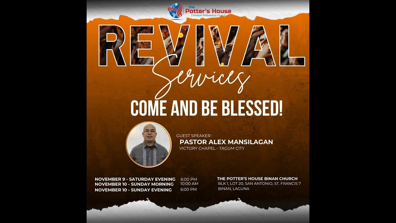 Revival Crusade • 11/09/2024 - YouTube