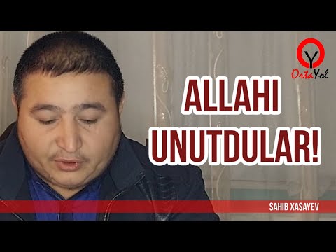 Allahı unutdular! Kimlər? bax gör onlardansan ya yox. | Sahib Xasayev