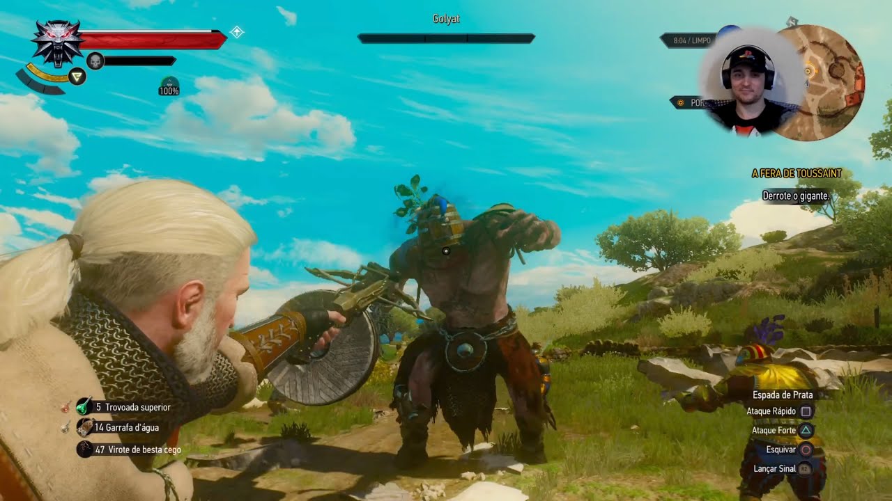 The Witcher 3 - VOCÊ SABIA? É possível matar o gigante Golyat com um ...