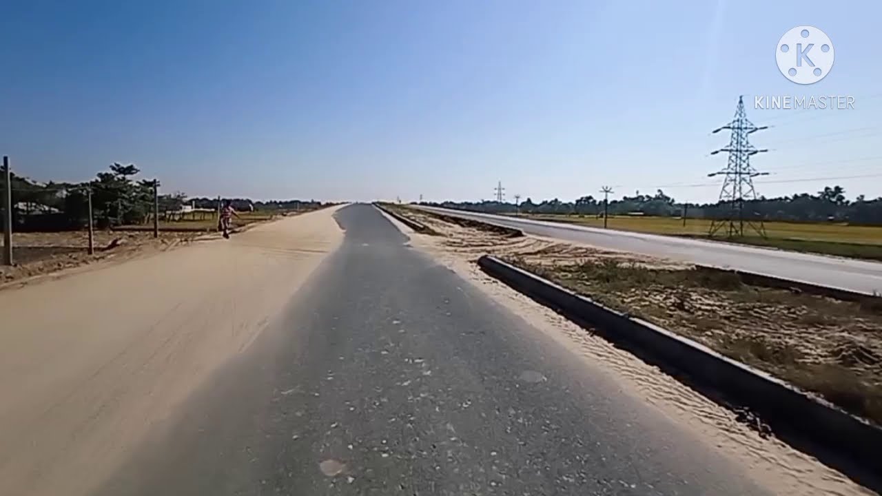 Dalkhola Bypass Road video - YouTube