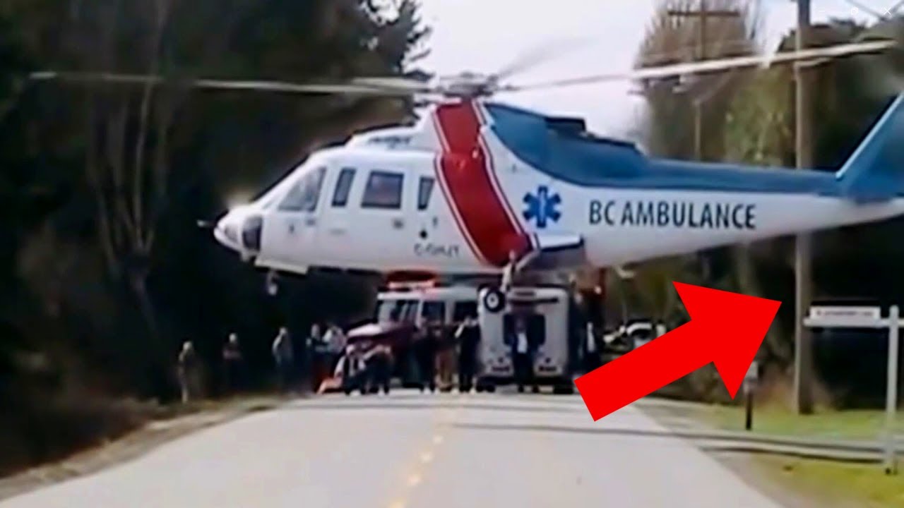 Emergency Helicopter HITS Power Lines - Daily dose of aviation - YouTube